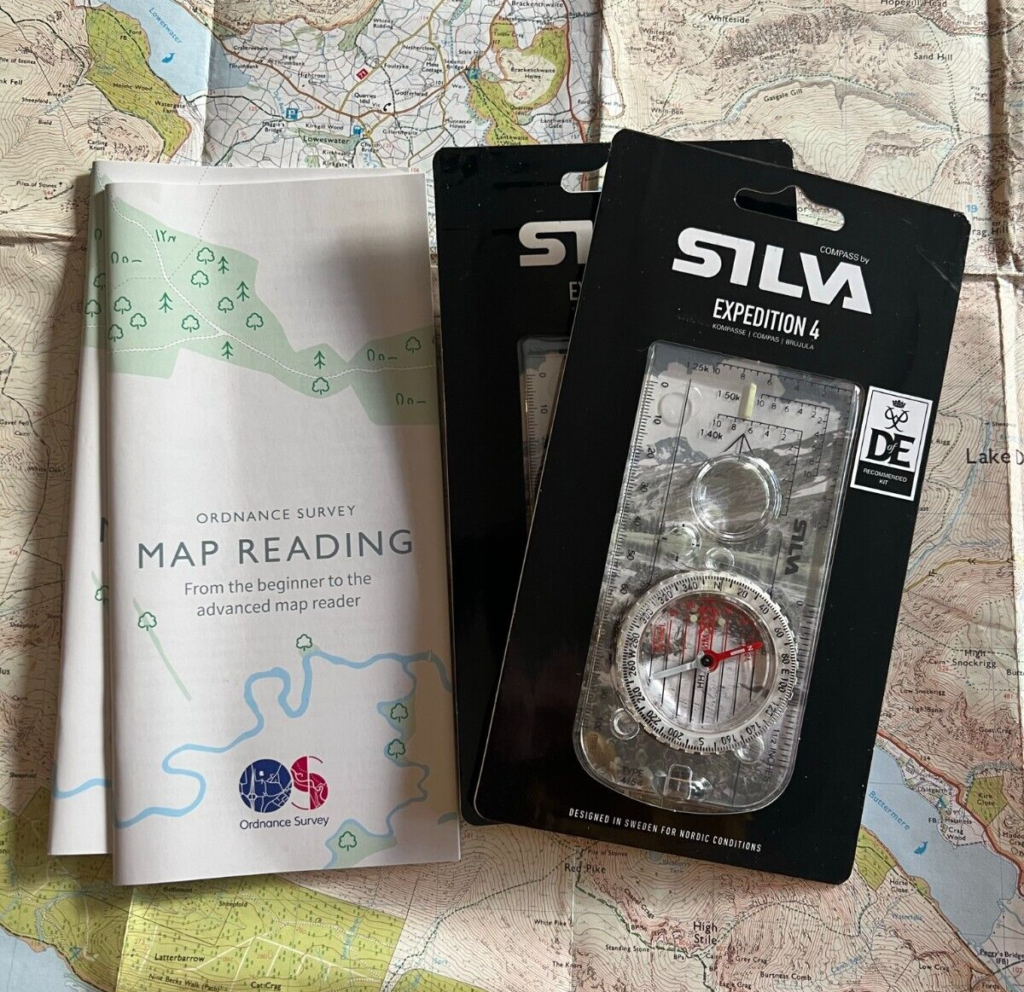 SILVA Expedition 4 Compass | D of E Recommended. Free OS Map Reading guide! New!
